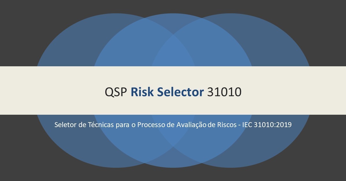 Risk Selector 31010 - Seletor de Técnicas de Avaliação de Riscos